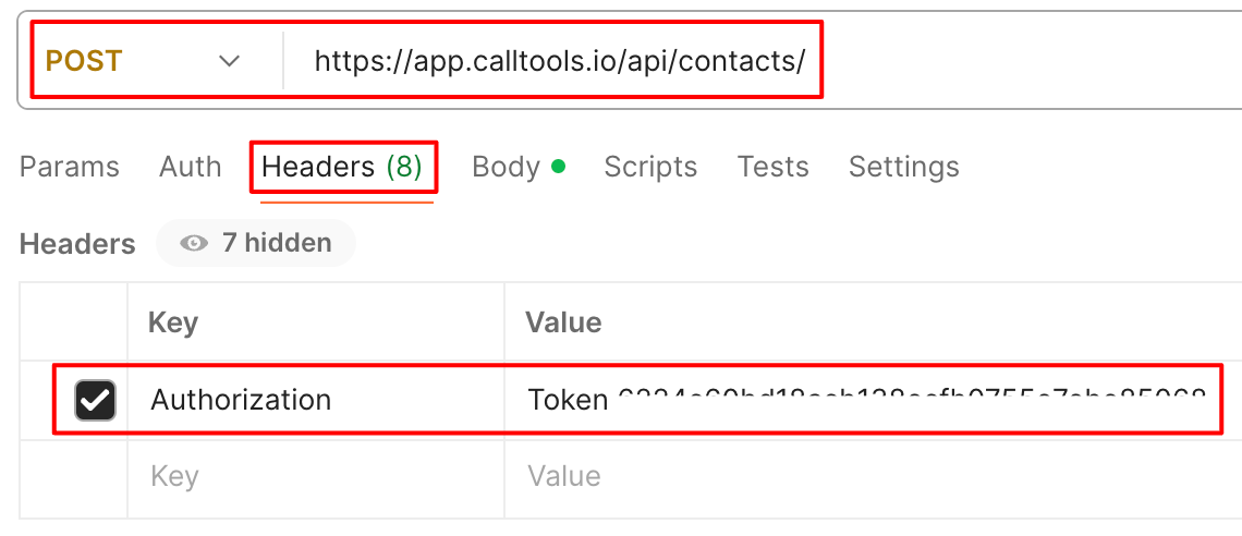 API Keys – CallTools