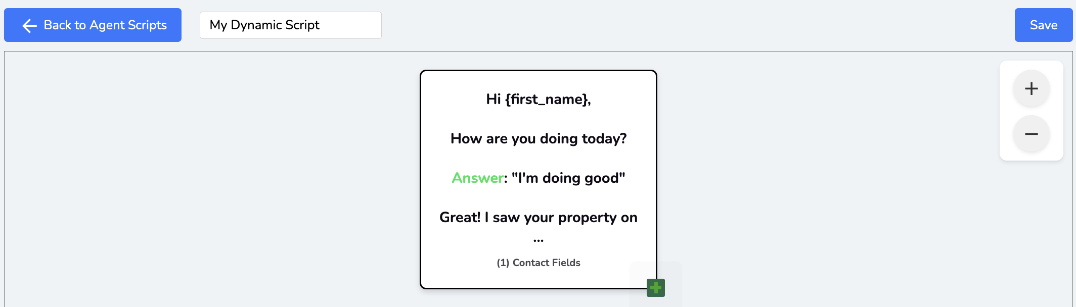 Agent Scripts Part 2 - Dynamic – CallTools